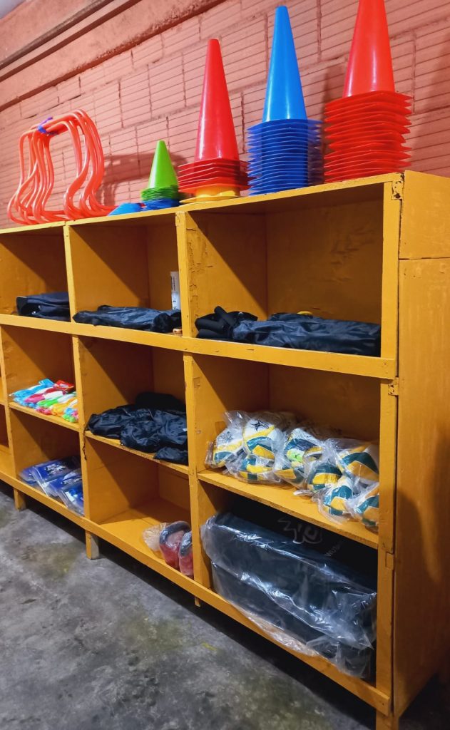 Handing over of Sporting Goods & Training Equipment by The STPS OBU - S ...